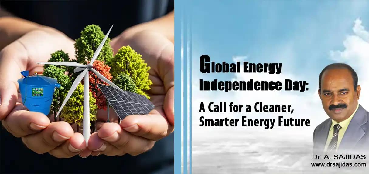 Global Energy Independence Day: A Call for a Cleaner, Smarter Energy ...